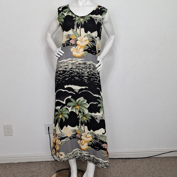 Spa | Dresses | Vintage Spa Hawaiian Beading Sea Shell Embellished ...